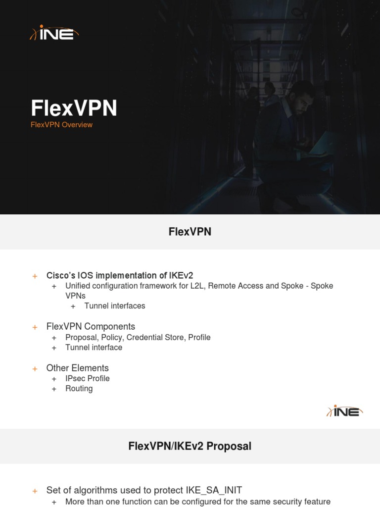 3 3 FlexVPN | PDF | Network Layer Protocols | Internet Protocols
