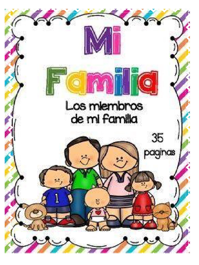 Cuadernillo Mi Familia | PDF