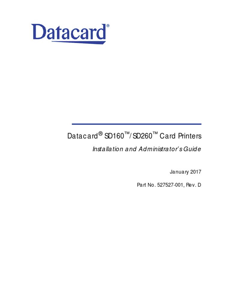 SD160 Installation and Administrator's Guide | PDF | Computer Network | Printer (Computing)