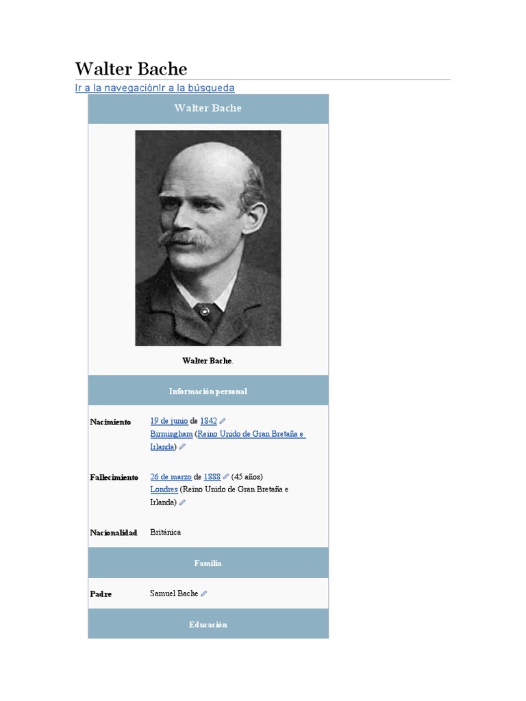 Walter Bache | PDF | Franz Liszt | Música clásica