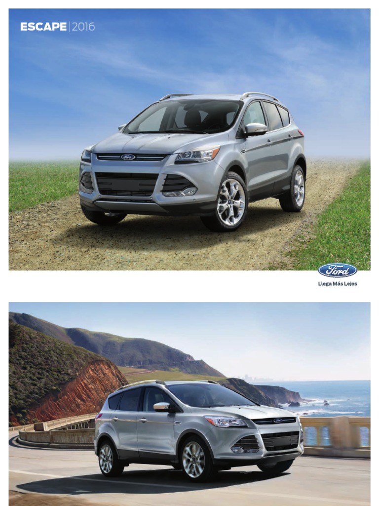Ford Escape 2016 | PDF | Teléfonos móviles | Airbag