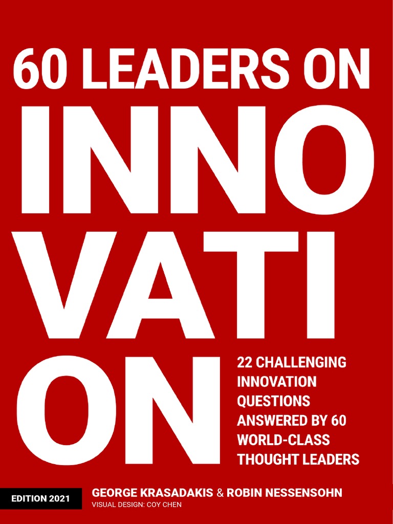 60 Leaders On Innovation Book 2021 | PDF | Innovation | Swot Analysis