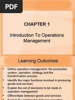 Stevenson 14e Chap001 | PDF | Operations Management | Supply Chain