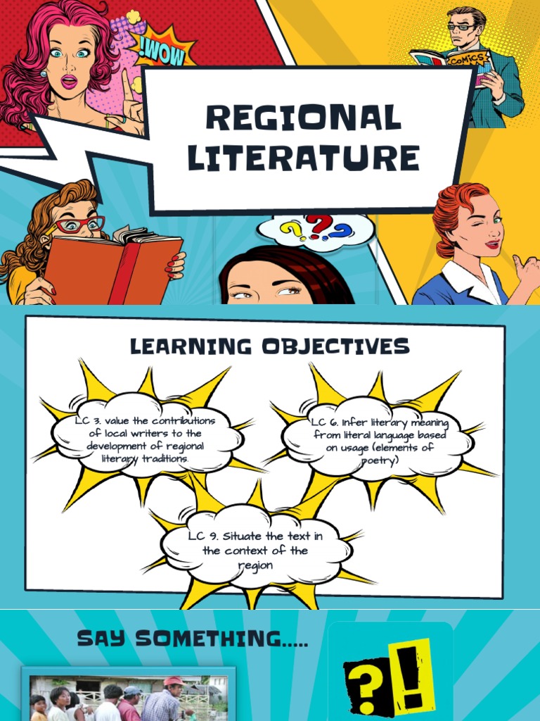 Understanding Regional Literature | PDF | Poetry | Poetic Form