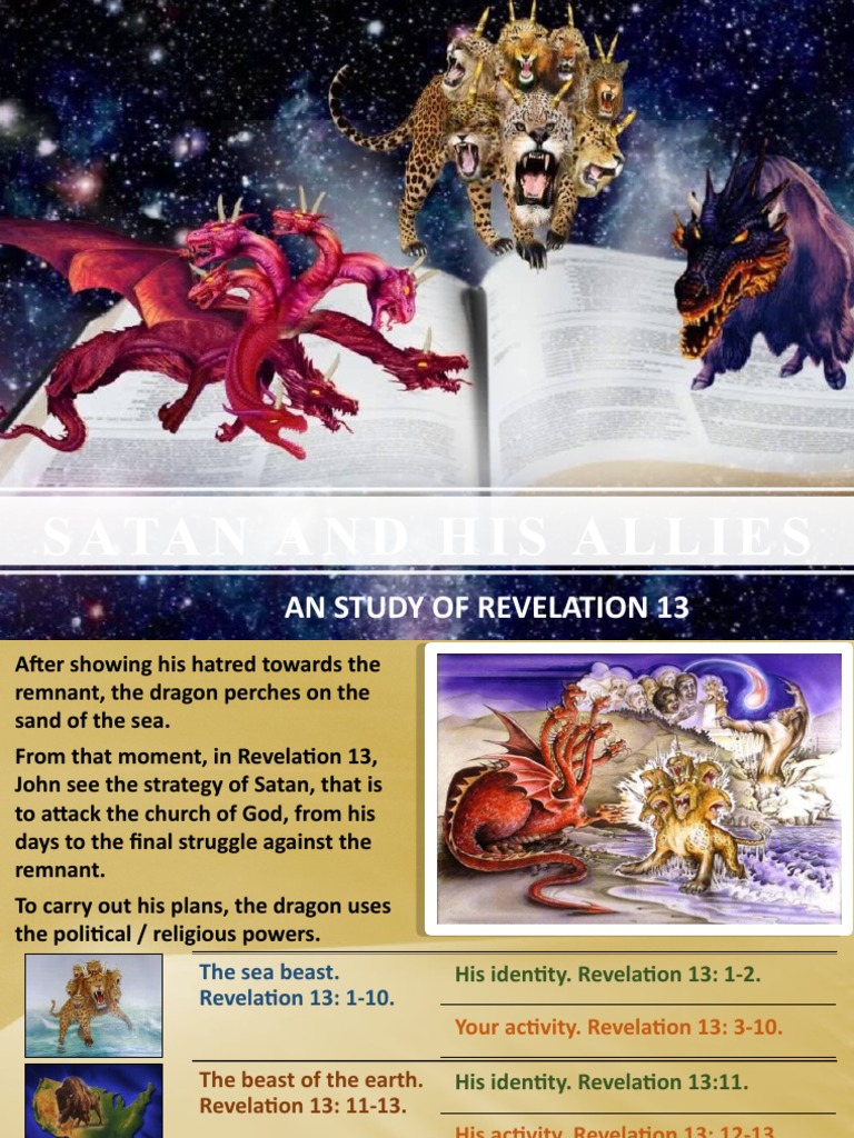 Satan and His Allies: An Study of Revelation 13 | PDF | The Beast ...
