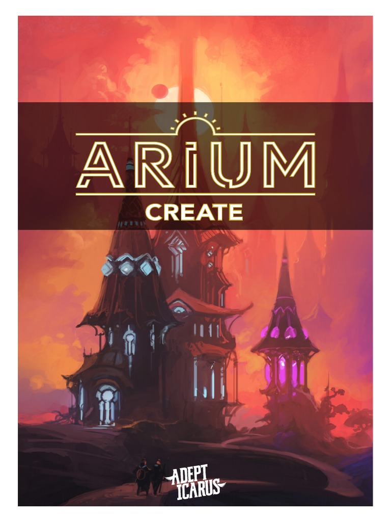 Arium Create | PDF | Role Playing Games | Science Fiction