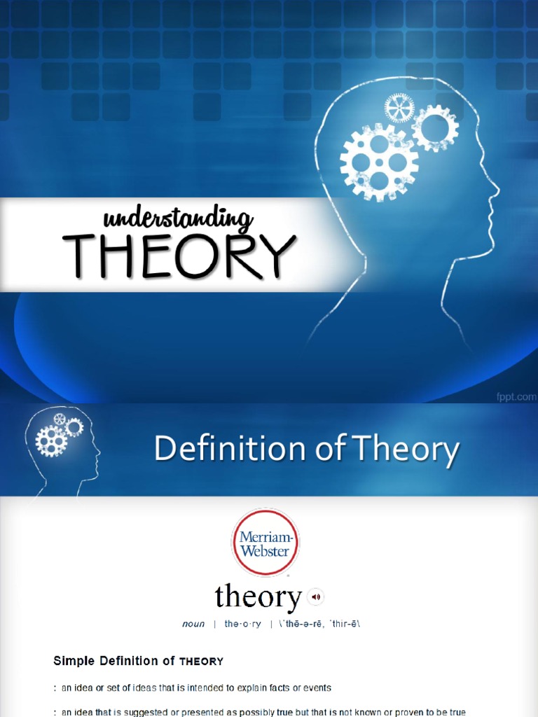 Understanding Theory in Nursing | PDF | Theory | Concept