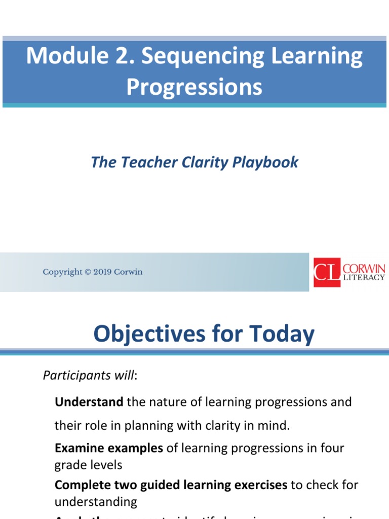 Module 2 Learning Progressions 1 | PDF | Adjective | Learning