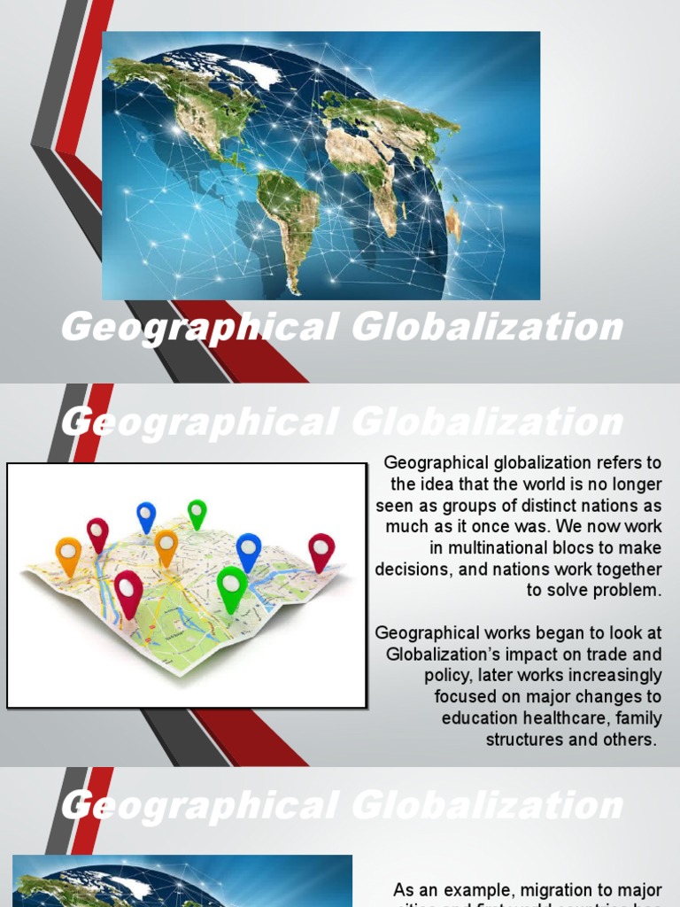 The Impact of Geographical Globalization: Examining Changes to Trade ...