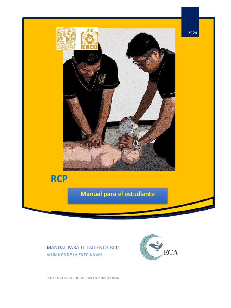 Manual RCP Basico | PDF | Reanimación cardiopulmonar | Paro cardíaco