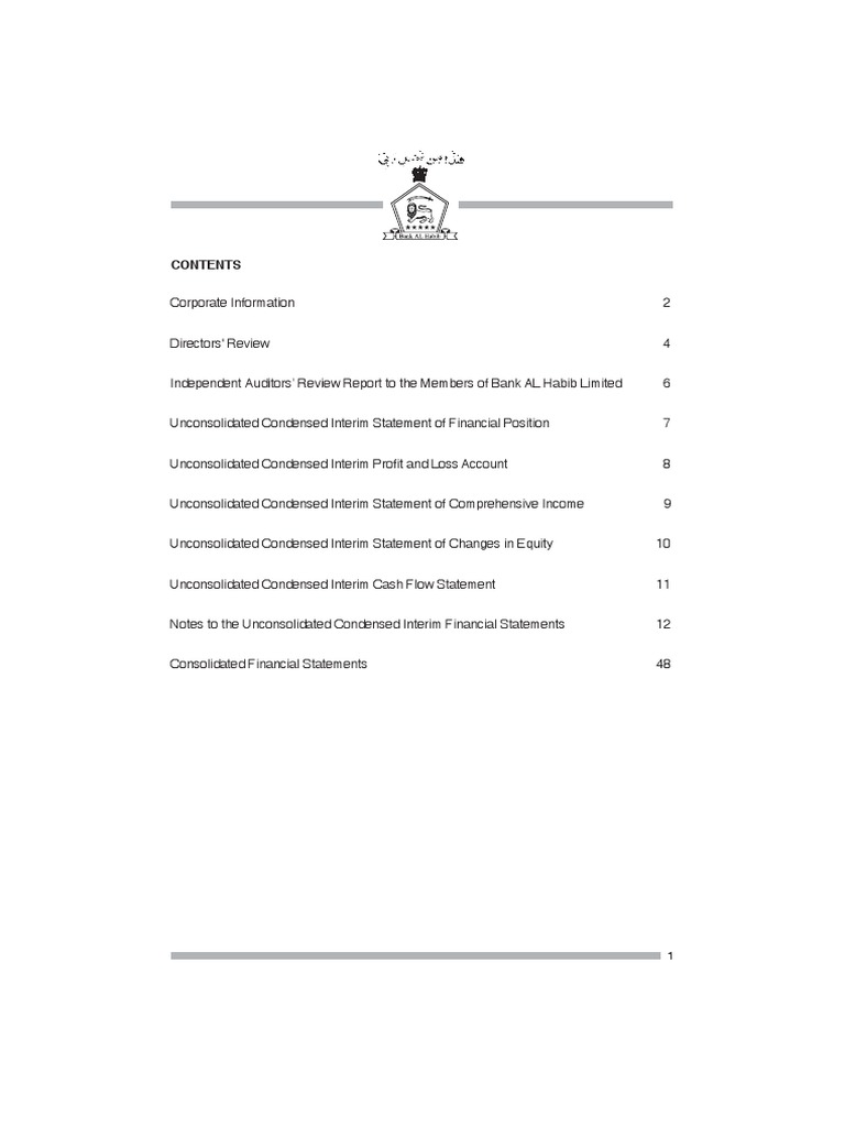 Half Year Report June 2021 | PDF | International Financial Reporting ...