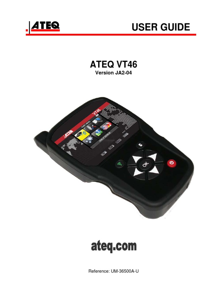 User Guide: Ateq Vt46 | Download Free PDF | Battery Charger | Lithium ...