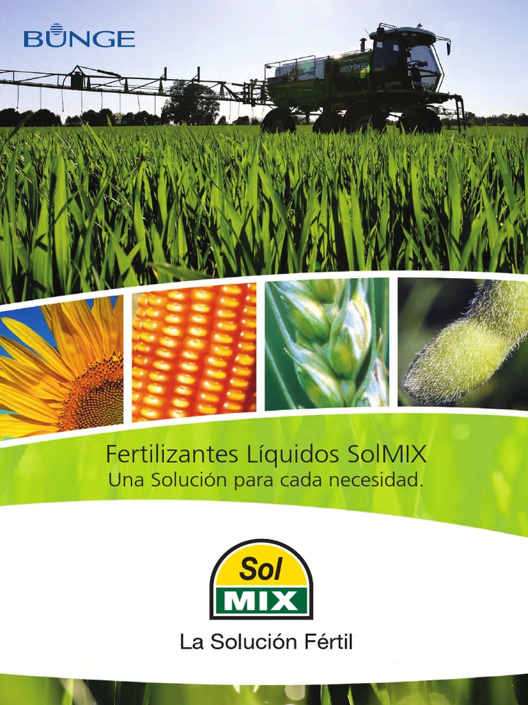 Sol MIX | PDF | Fertilizante | Sustancias químicas