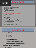 Perhitungan Gording, Rafter, Dan Kolom GHGH | PDF