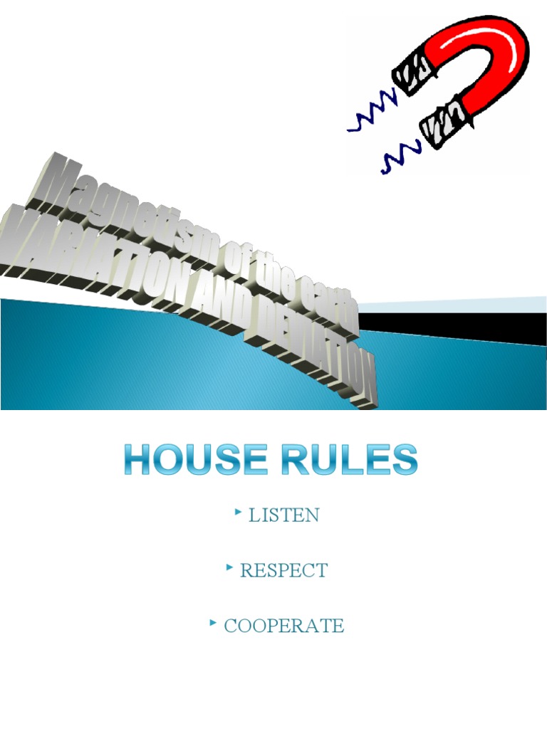 Magnetism of The Earth - VARIATION AND DEVIATION | PDF ...