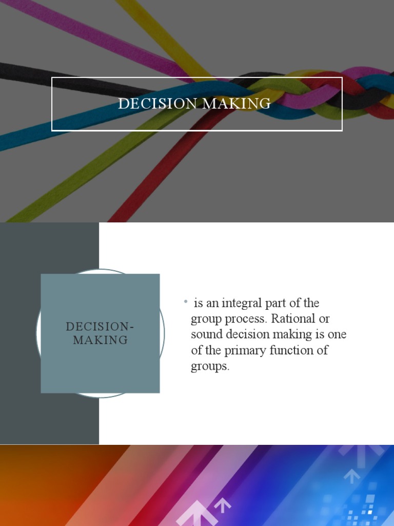 NSTP Decision-Making | PDF | Decision Making | Consensus Decision Making