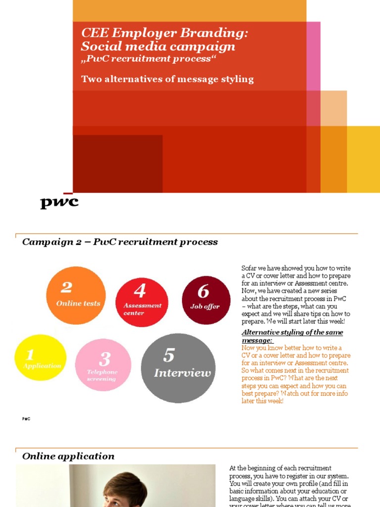 PWC Recruitment Process FIN - Template | PDF | Recruitment | Interview