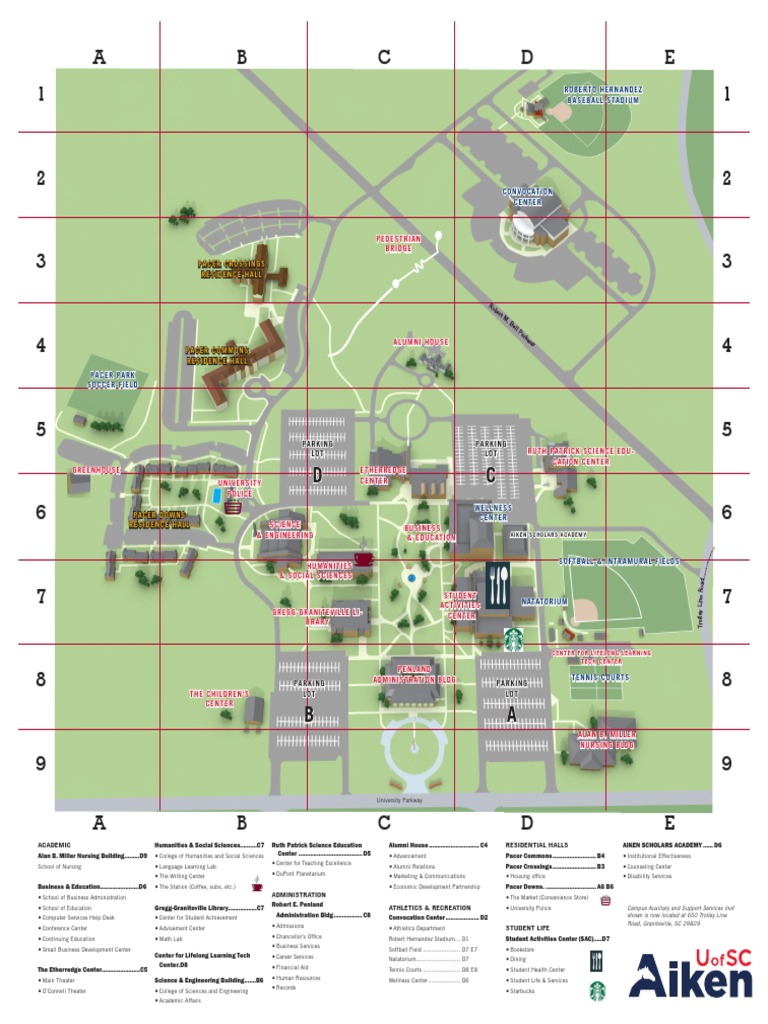 Campus Map 2021 - Poster 07 13 21 | PDF | Academia | Science