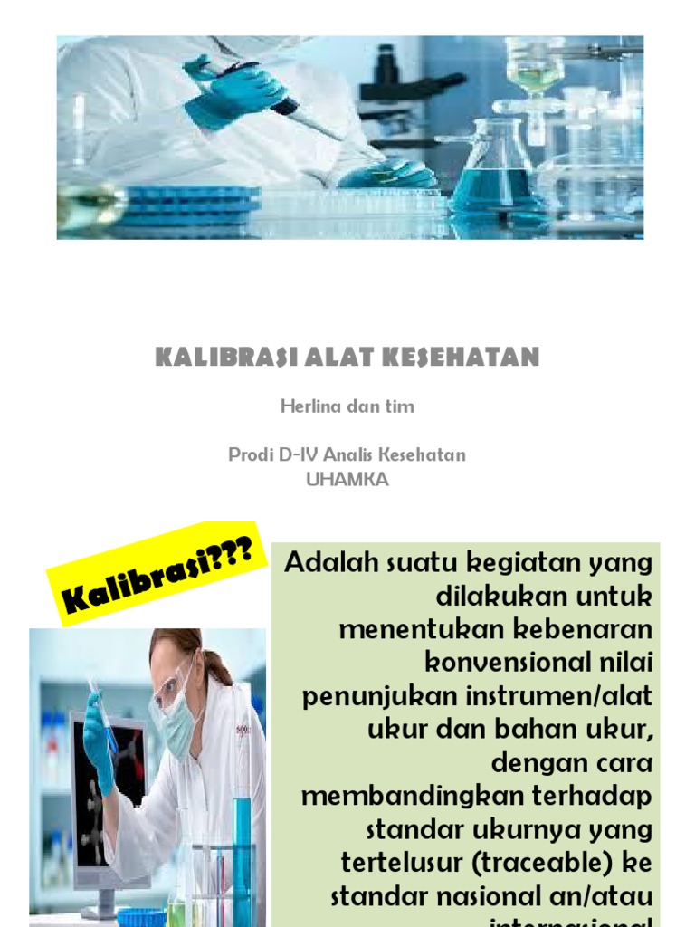 Materi 3 - Kalibrasi Alat Laboratorium | PDF