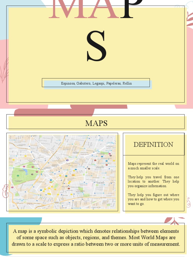 Purpose - Application of Maps | Download Free PDF | Map | Geography