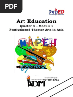 Mapeh 8 Q4 Module | PDF | Performing Arts