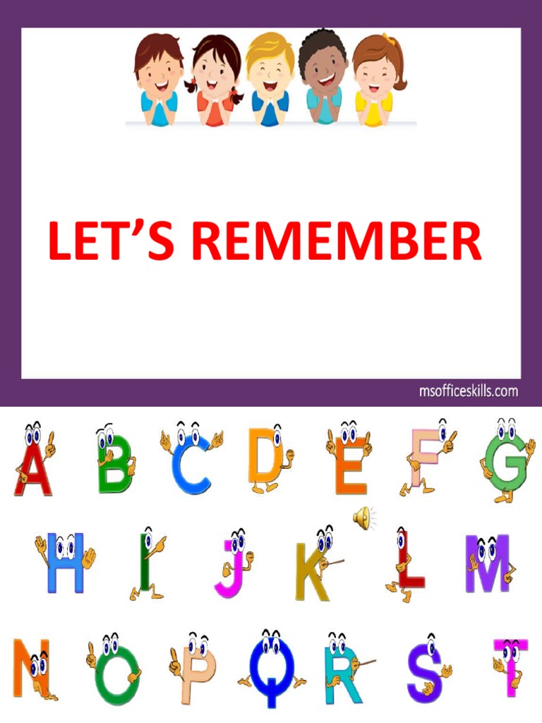 Let's Remember | PDF