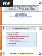 FSSAI Dairy Standards Overview 2023 | PDF | Milk | Dairy