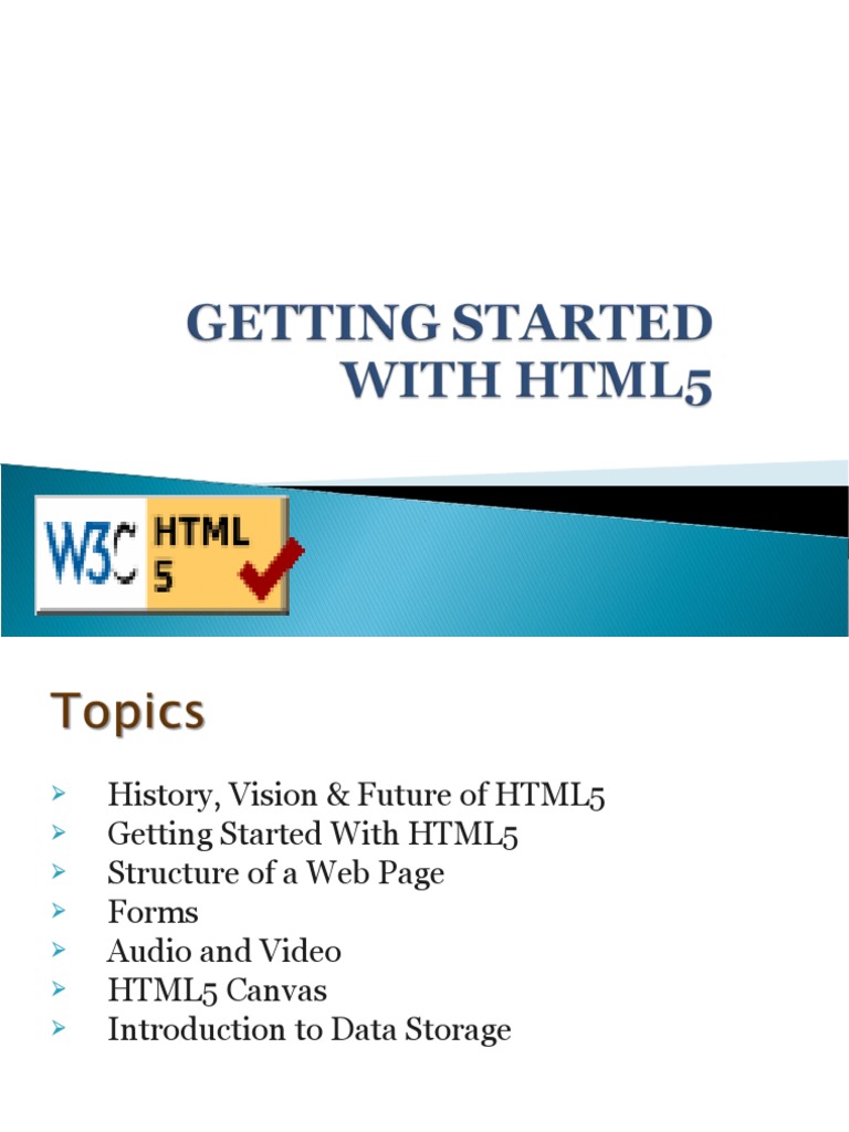Day1 Html5 Intro | PDF | Html5 | Html
