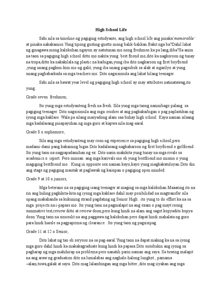high-school-life-pdf