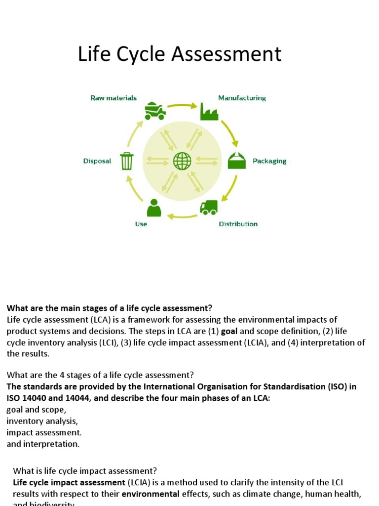 Life Cycle Assessment | PDF | Life Cycle Assessment | Natural Environment