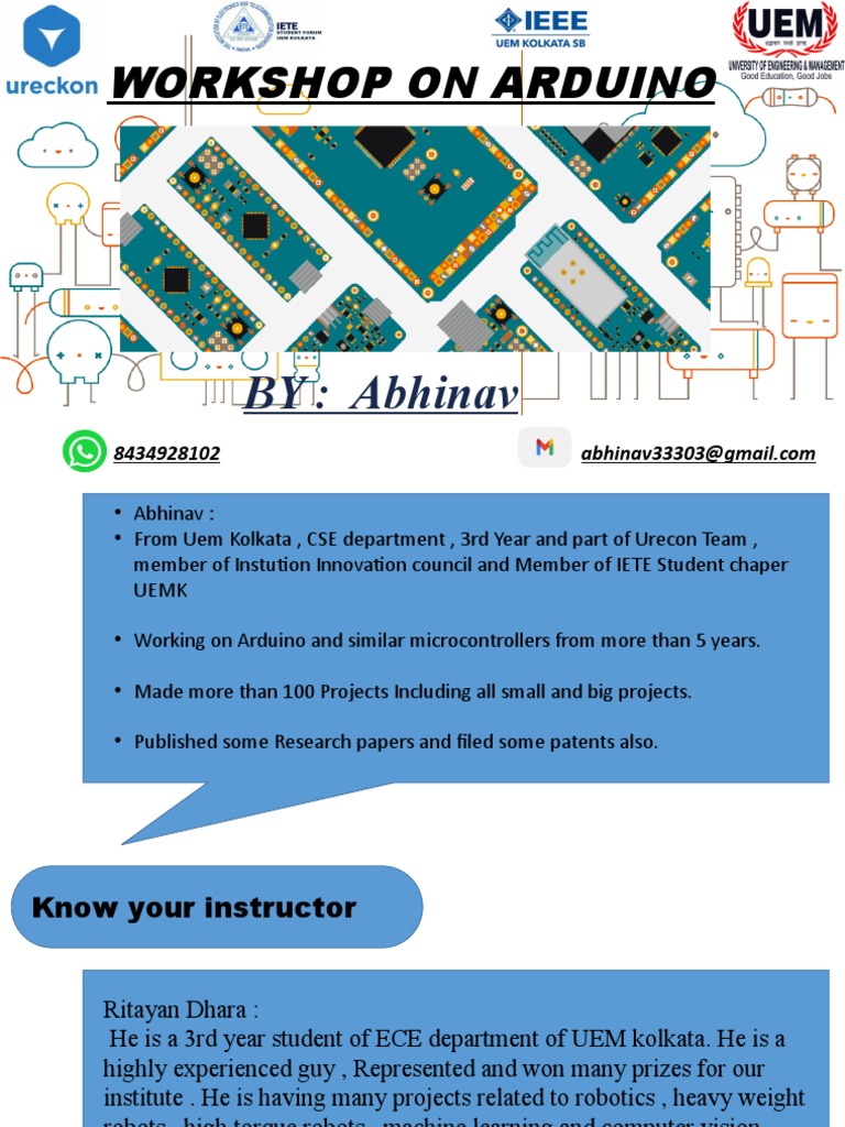 (Aurdino) Full PPT | PDF | Arduino | Computer Engineering