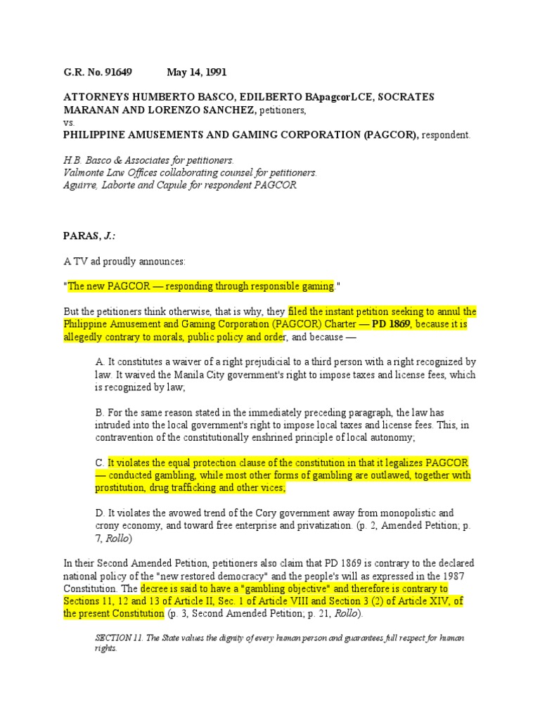 LPC Cases | Download Free PDF | Constitutionality | Taxes