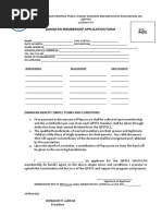 Waumini Sacco Membership Application Form | PDF | Payroll | Cheque