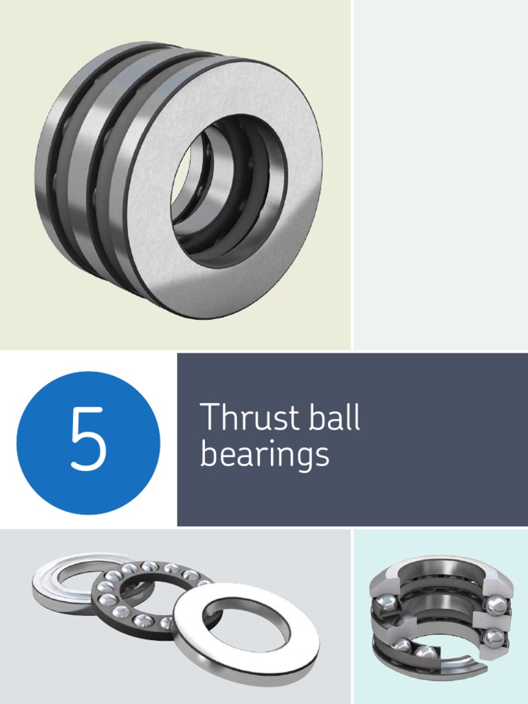 THRUST BALL BEARING SKF Catalog | PDF | Bearing (Mechanical ...