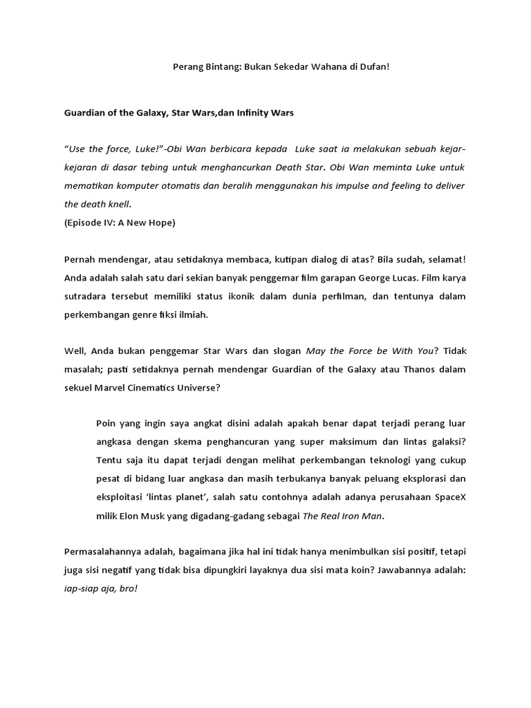 Contoh Draft Artikel | PDF | Hukum