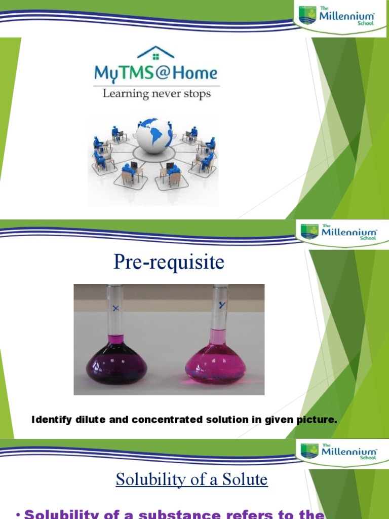 12.4 - Unsaturated, Saturated and Supersaturated Solutions | PDF
