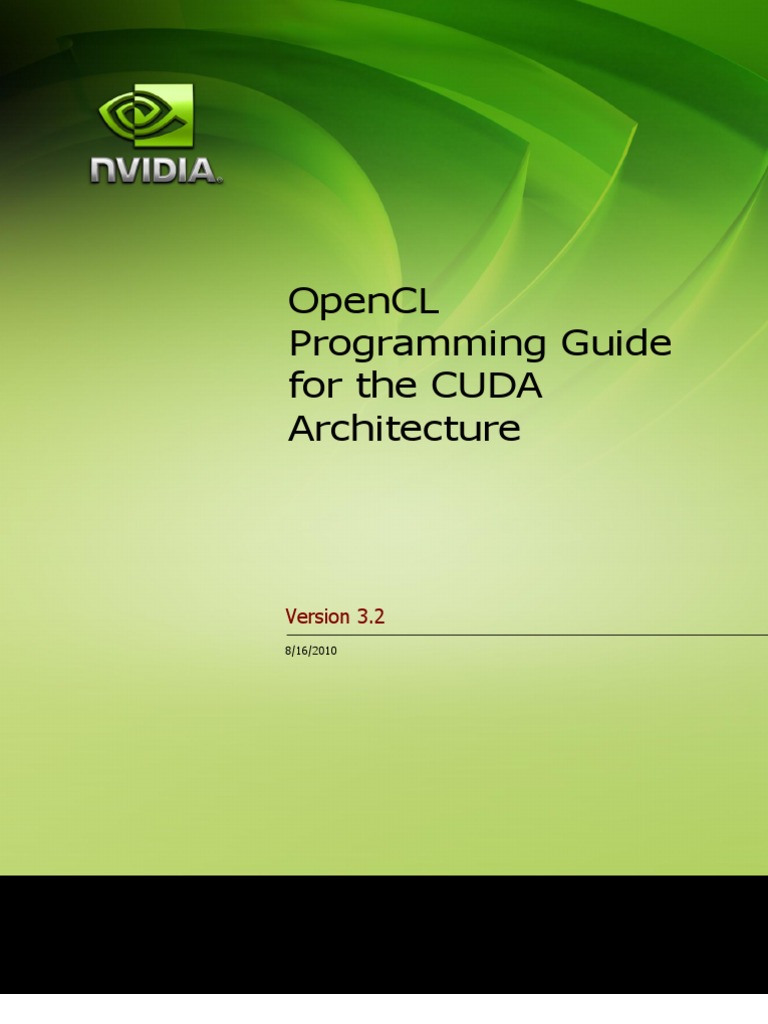 OpenCL Programming Guide | PDF | Parallel Computing | Graphics Processing Unit