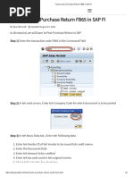 Park Vendor Invoices in SAP (FV60) | PDF | Invoice | Cheque