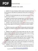 100 IELTS Writing Task 2 Essay Questions | PDF | News | Reason