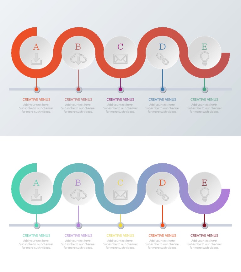 How To Design A Creative Process Slide in Microsoft Office PowerPoint | PDF