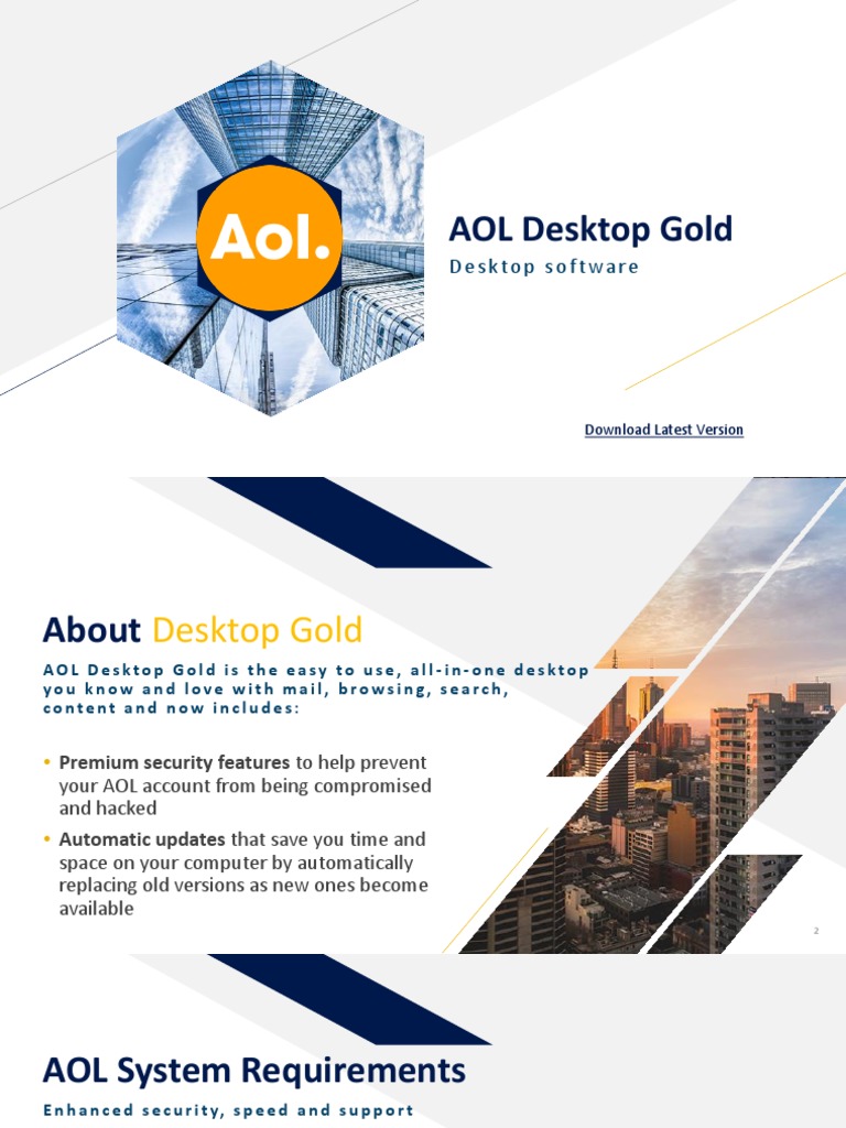AOL Desktop Gold | Download Free PDF | Aol | Desktop Computer