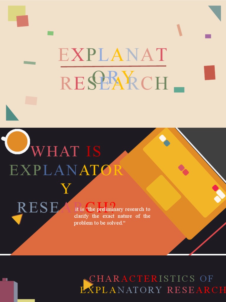 Explanatory Research | PDF