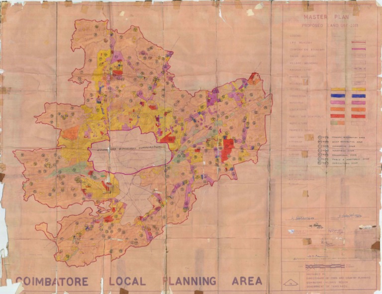 Coimbatore Master Plan | PDF
