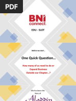 BNI Code of Ethics and Policies BNI | PDF | Fee | Profession