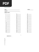 Sra Verbal Test | PDF | Psychometrics | Test (Assessment)
