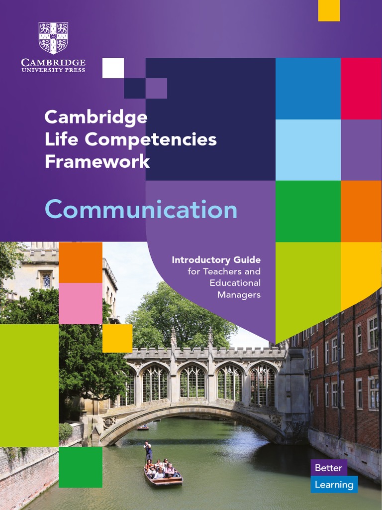 Communication: Cambridge Life Competencies Framework | PDF | Learning ...