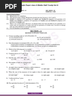 Class 6 Patterns Worksheet | PDF