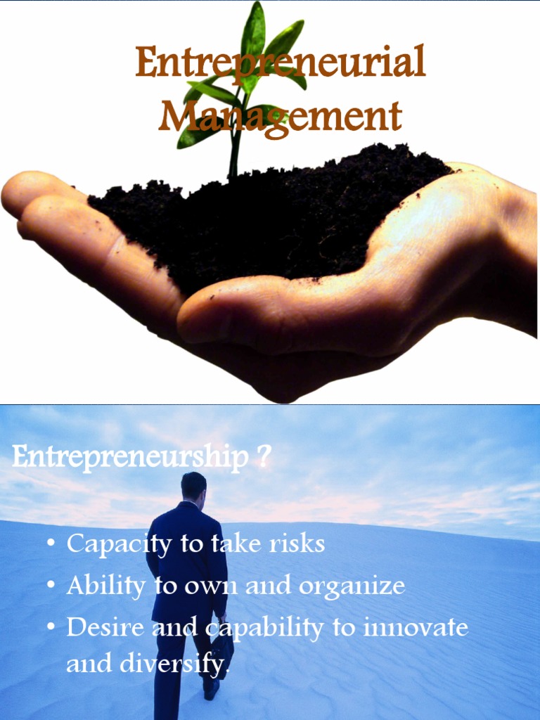 Entrepreneurial Management | PDF