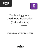 TLE 6 - INDUSTRIAL ARTS Module 1 | PDF | Engraving | Etching