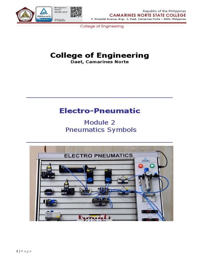 Module 2 Pnematics Symbols | PDF
